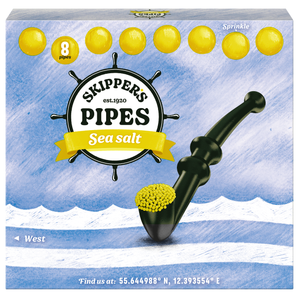 Skipper's Lakrids Piber salt lakrids – Danish Global