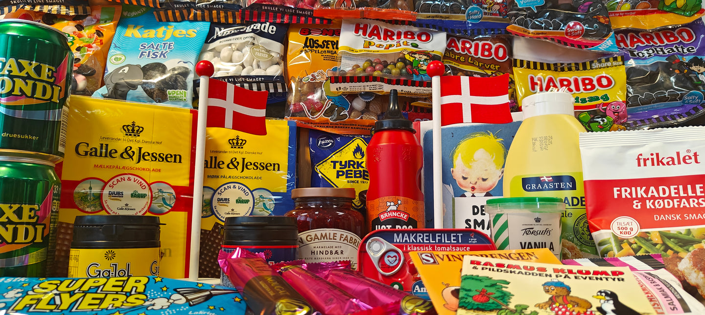Celebration - Dansk flag af træ – Danish Global