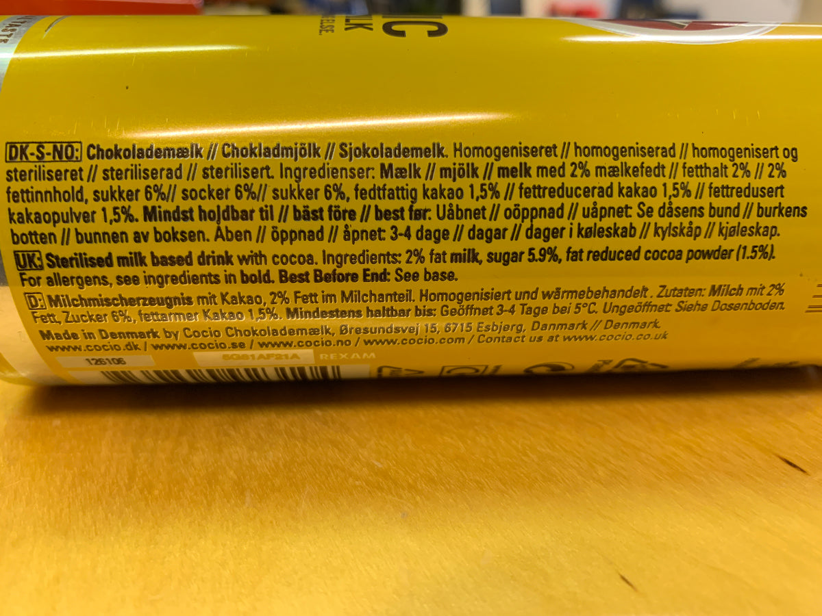 Cocio Classic 250ml - Cocio Chocolate Milk – Danish Global