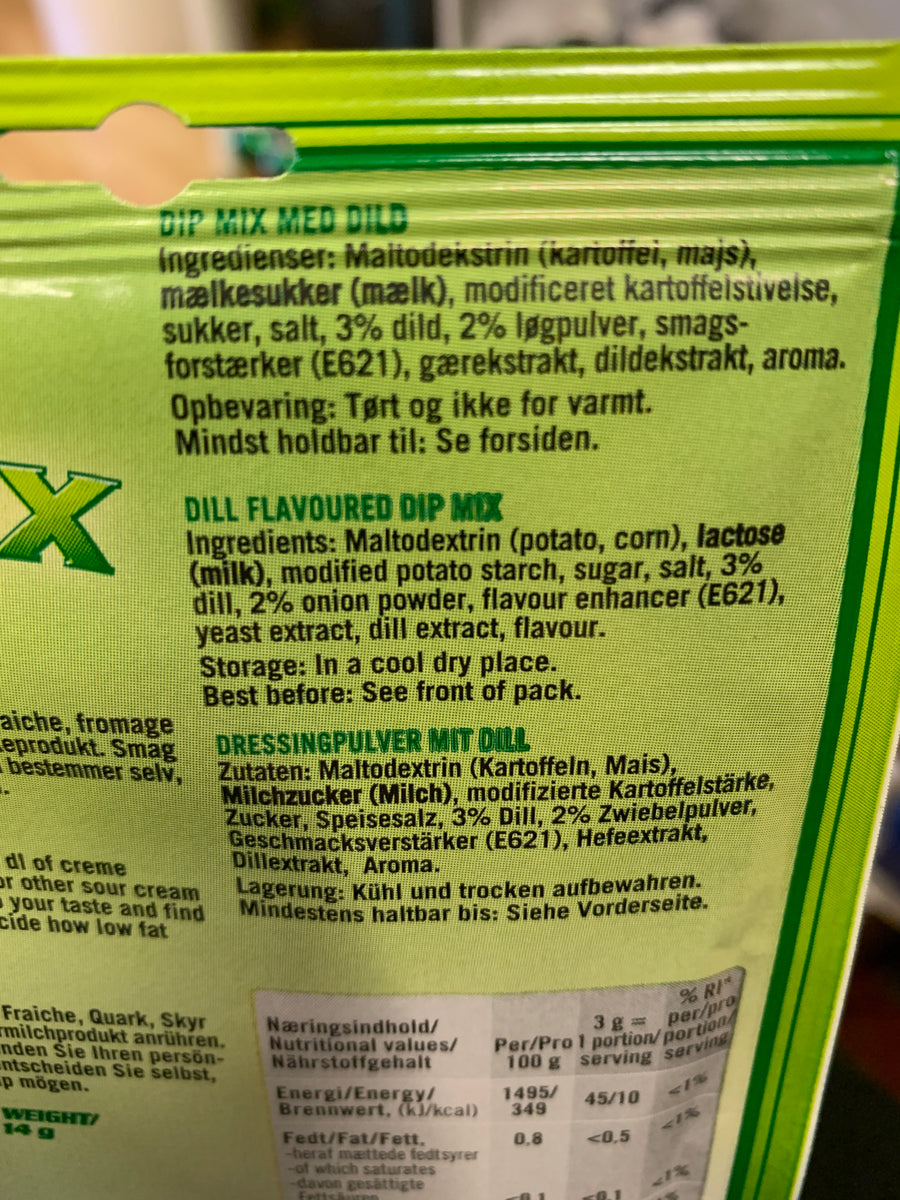 Kims Dip Mix Dild – Danish Global